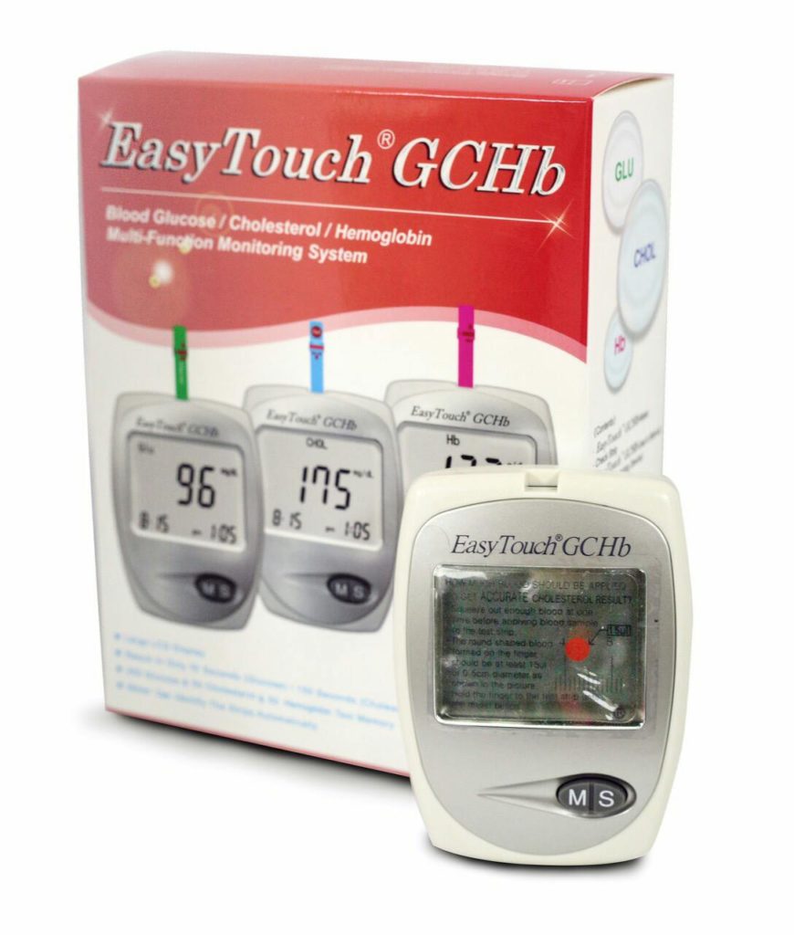 GCHb 3in1 Monitor (Hemoglobin) EASYTOUCH - TJM Enterprises
